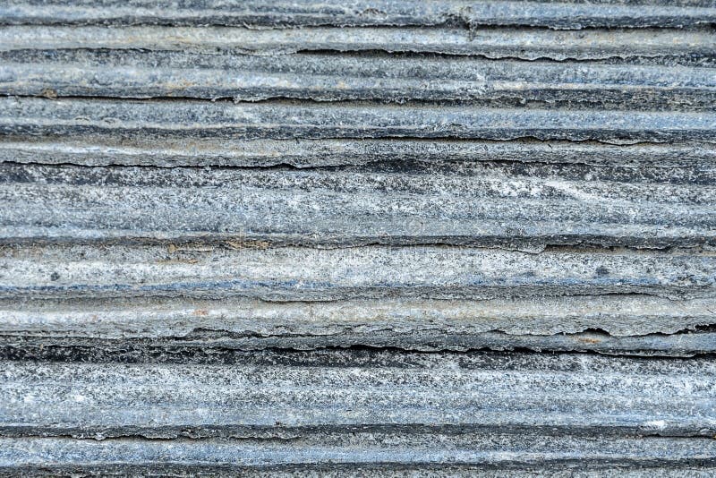 The Texture of the Lines of Packed Cement Slate for the Roof Roof Stock ...