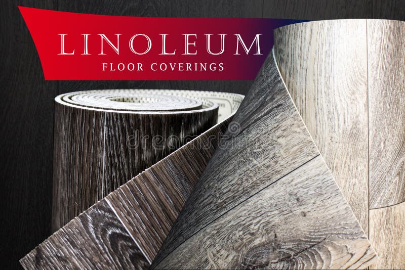 The Texture of Linoleum Under the Tree. Ready-made Poster with the ...