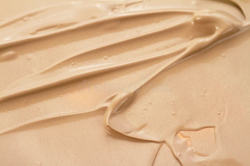 Texture of Liquid Foundation Stock Photo - Image of base, female: 176344108