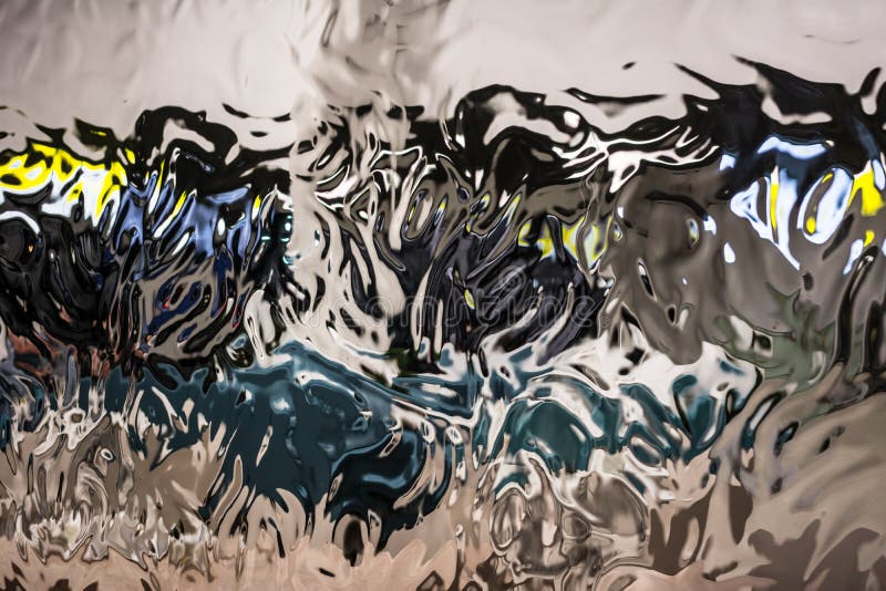 The Texture of Liquid Silver Metallic Surface Stock Illustration ...