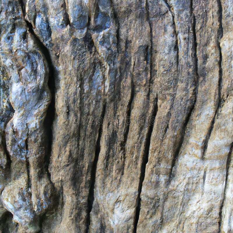 Texture Longitudinal Section of an Old Tree Stock Image - Image of ...