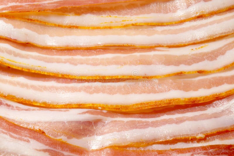 Texture with lots of bacon stock image. Image of meaty - 46242493