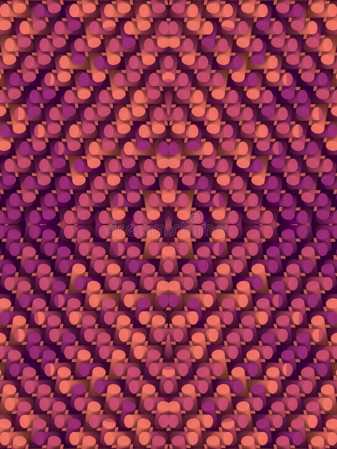 Texture Made of Colored Cylinders. Trendy Pattern for Decoration Design ...