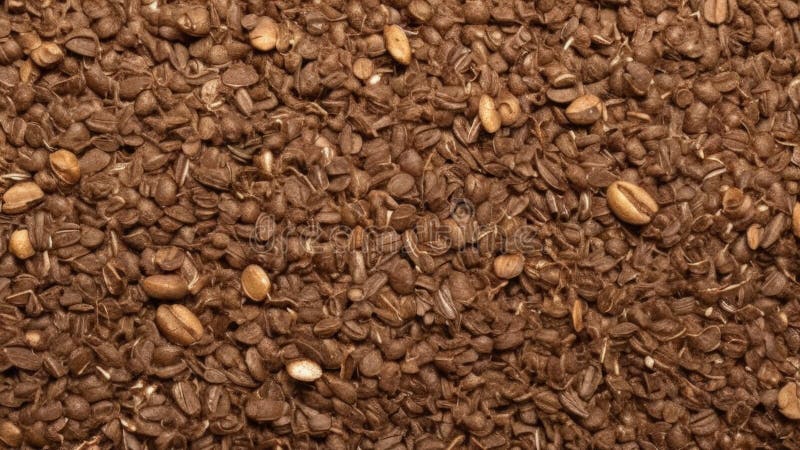 Recycled Coffee Grain Texture Stock Illustration - Illustration of ...