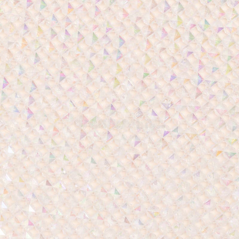 Texture Made from Iridescent Transparent Acrylic Beads. Stock Image ...