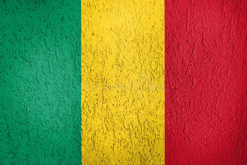 Texture of the Flag of Mali Stock Image - Image of national, structure ...