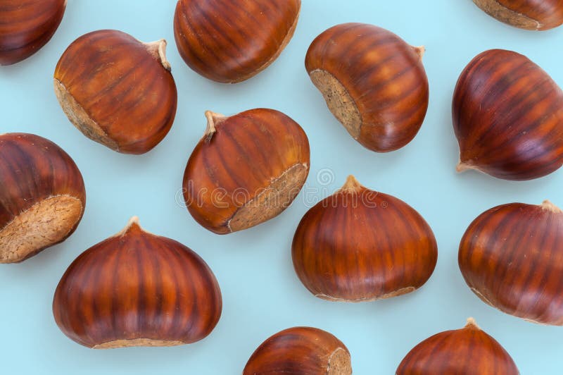 Chestnuts. Many Cooked Chestnuts Stock Photo - Image of food, wall ...