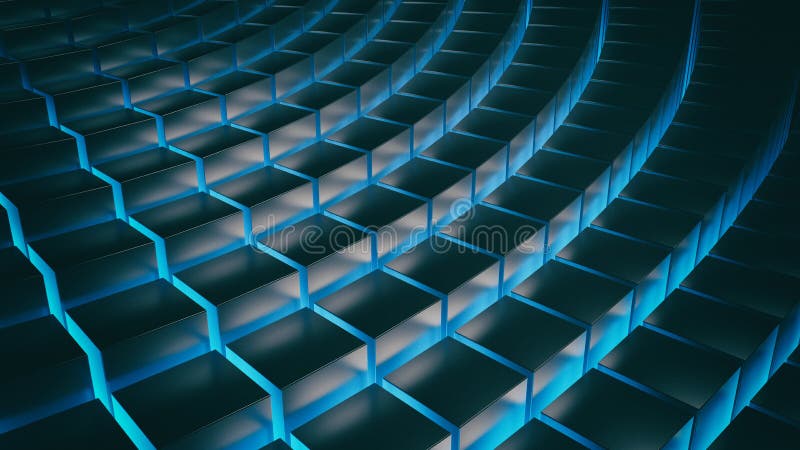 Background of Square Blocks Stock Illustration - Illustration of ...