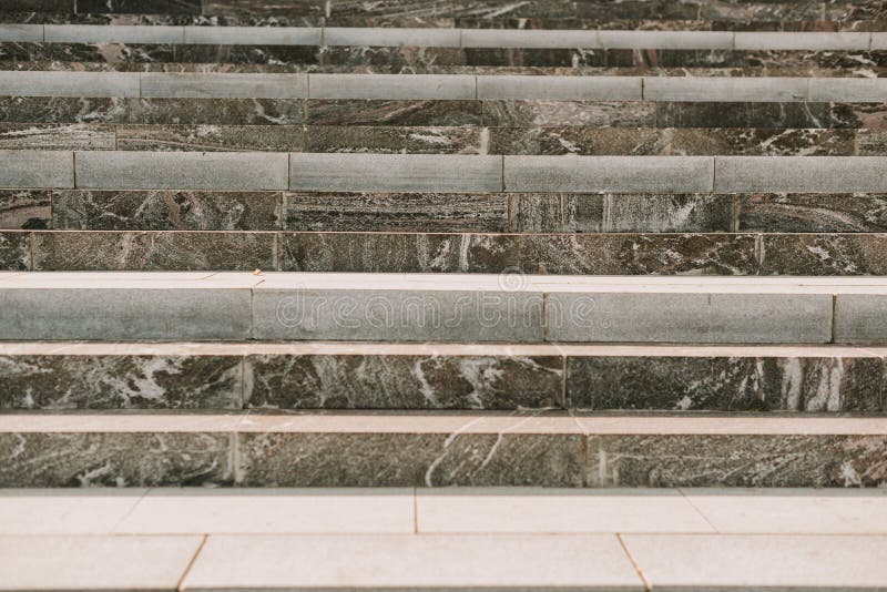 The Texture of the Marble Staircase Outdoors Stock Photo - Image of ...