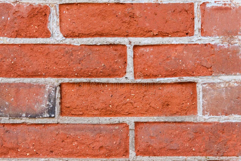 Texture Masonry Made of Red Old Brick Stock Photo - Image of urban ...