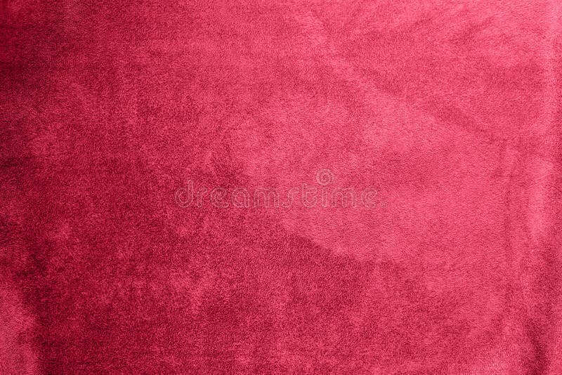 Texture Material Fabric Viva Magenta Color Background Stock Image ...