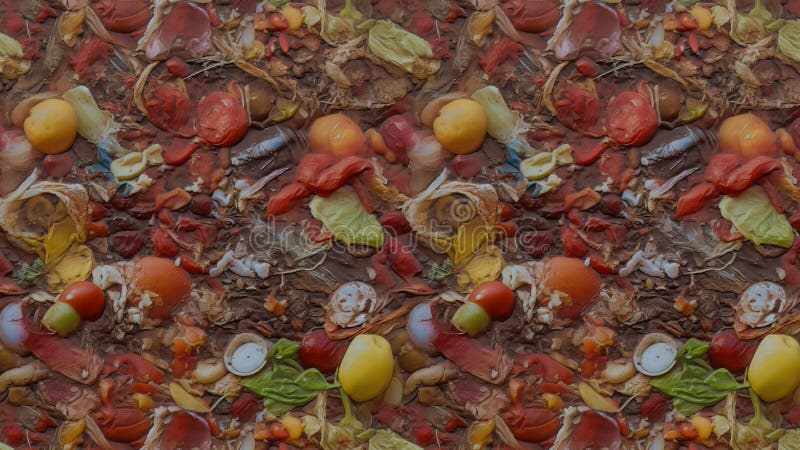 Texture Material Household Garbage Heap 1 Stock Image - Image of ...