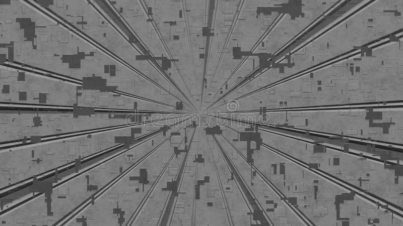 Texture Material Procedural Scifi Greeble 1 Stock Image - Image of ...