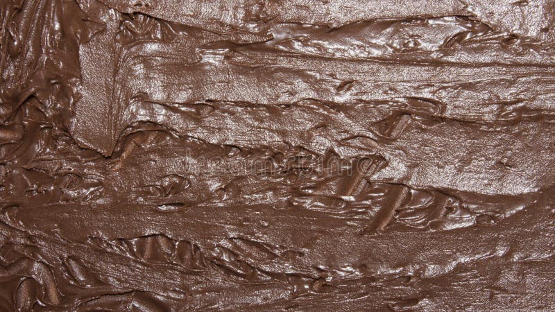 The Texture of the Melted Chocolate Top View. Stock Image - Image of ...