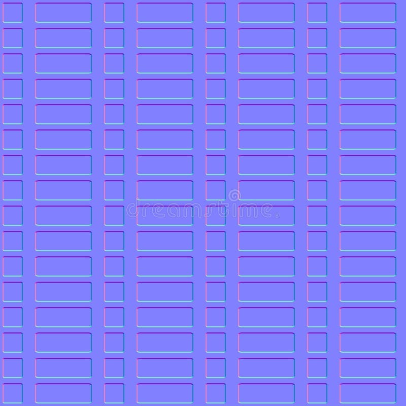 Texture Metal Normal Map, Normal Mapping Texture Stock Illustration ...