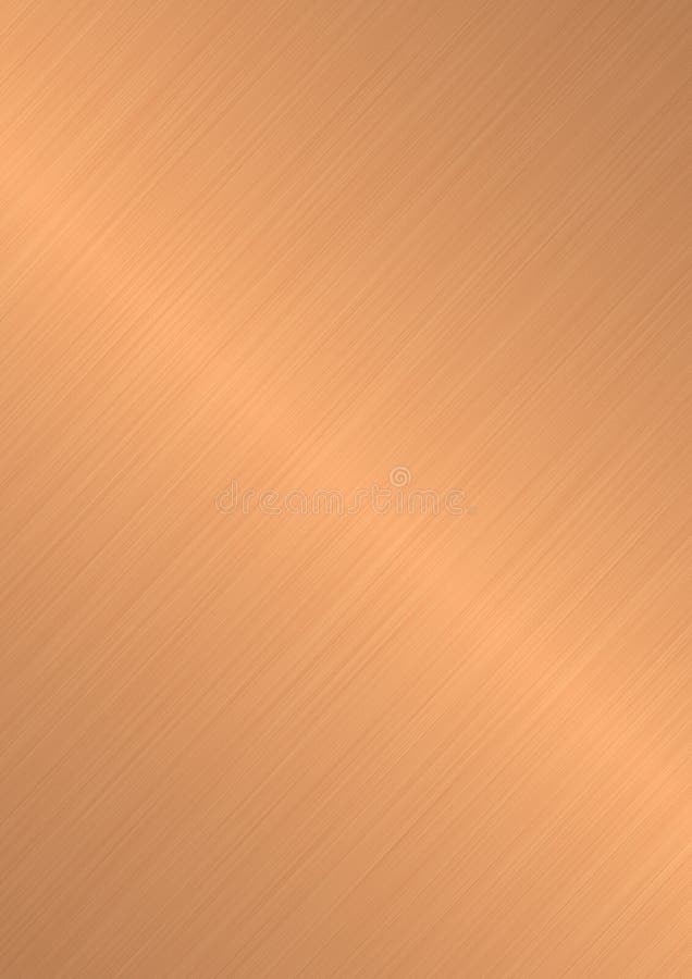 Brushed Copper Bronze Background Texture Stock Illustration ...