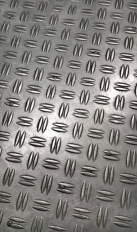 Texture of Metal Diamond Plate Stock Photo - Image of industrial ...