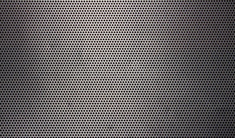 The Texture of a Metal Grid with a Hole.a Metal Sheet in a Round Hole ...