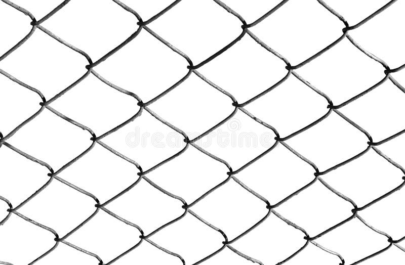 The Texture of the Metal Mesh on a White Background. Torn Steel, Metal ...
