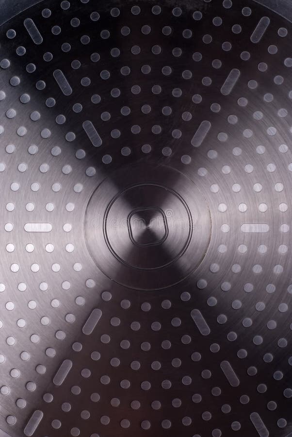 Texture of the Metal Surface Pan Stock Image - Image of abstract ...