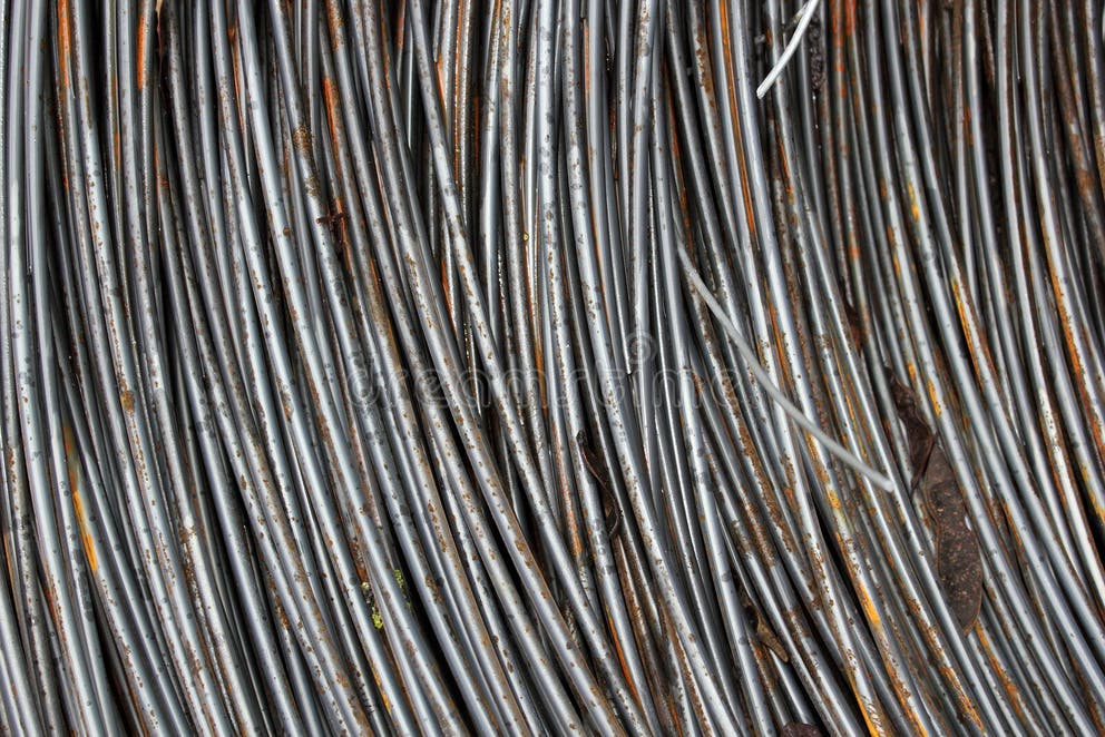 Texture of metal wire stock photo. Image of structure - 53469622