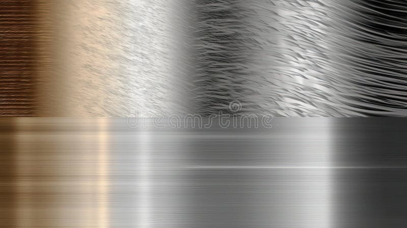 Texture of Metallic Gradient Steel Shiny Background Silver Gold Color ...