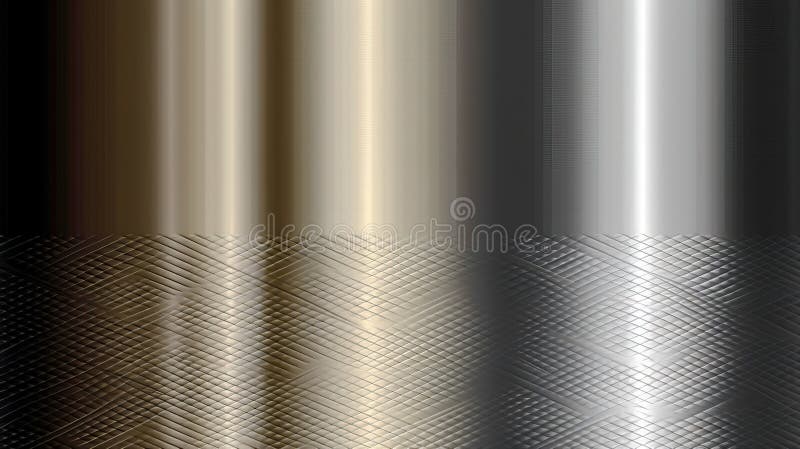 Texture of Metallic Gradient Steel Shiny Background Silver Gold Color ...