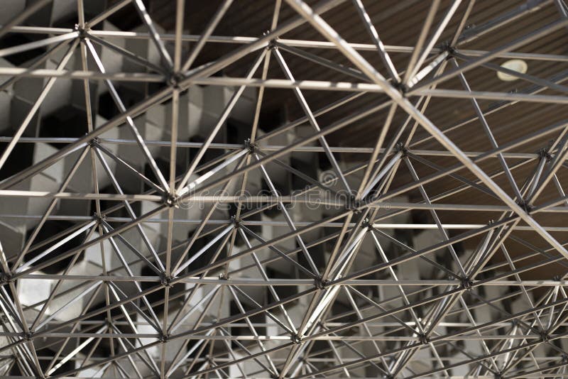 Texture of Metallic Mesh on Roof Stock Photo - Image of texture, silver ...