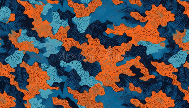 Texture Military Camouflage Repeats Seamless Special Force Print Stock ...