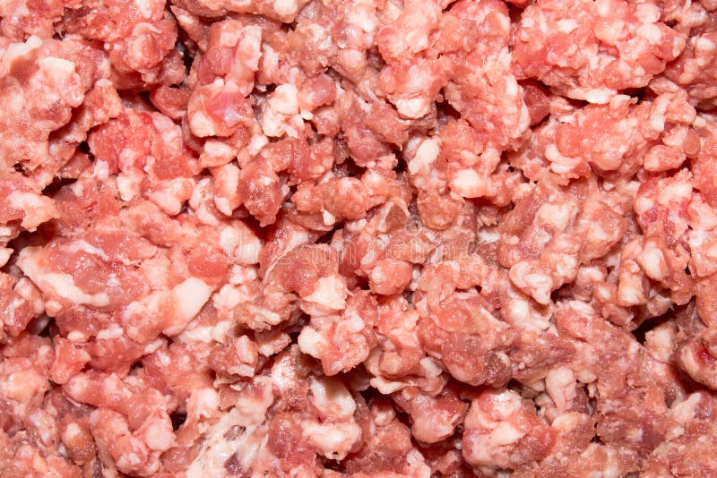 Texture of Minced Meat.Background of Raw Minced Meat. Stock Image ...
