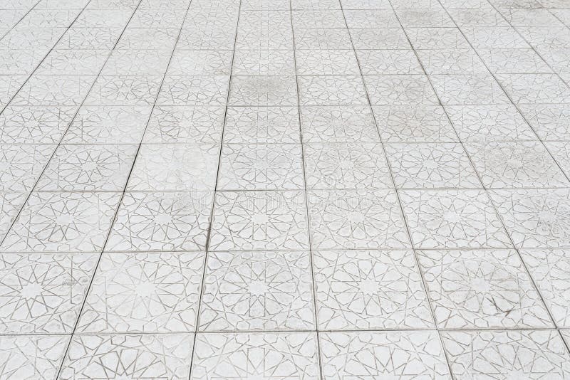 The Texture of a Monotonous Tiled Pavement with Perspective. Abstract ...