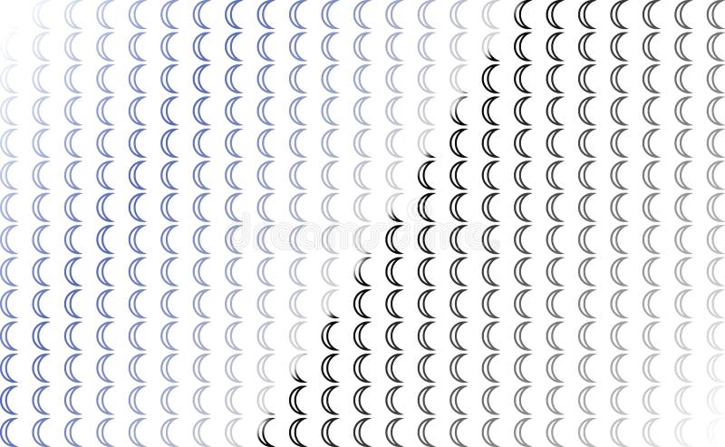 Texture with Moon Symbol, Fanciful Background, Blue and Black Gradient ...