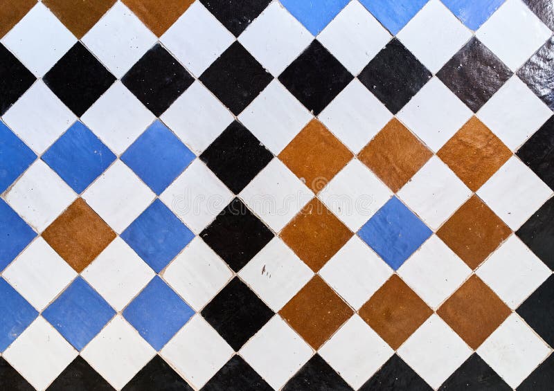 Texture of a Mosaic Tile Surface Stock Photo - Image of material ...