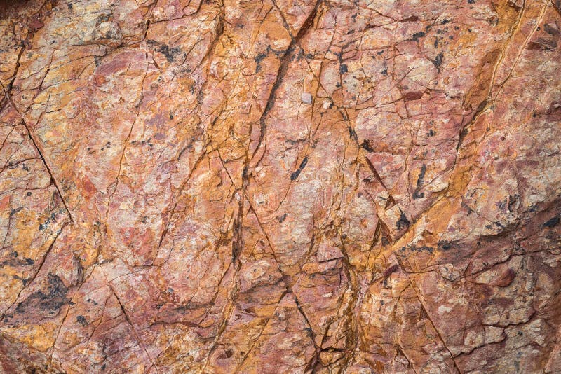 Texture of Mountain Showing Red Rock Stock Image - Image of stone ...