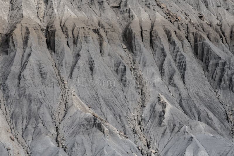 Texture of Mountain Side with Large Loose Rocks in the Crevasses Stock ...