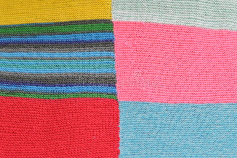 The Texture of Multi-colored Fabric. Macro Shooting Stock Photo - Image ...