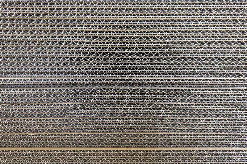 Texture of Multilayer Cardboard Close-up. Large Sheets of Cardboard are ...
