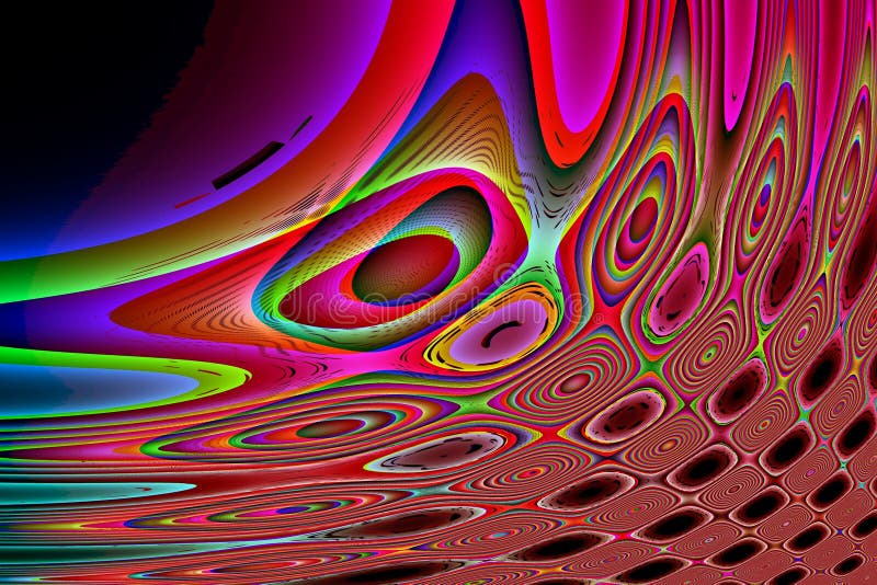 Texture with Multiple Shapes and Colors Stock Image - Image of ...