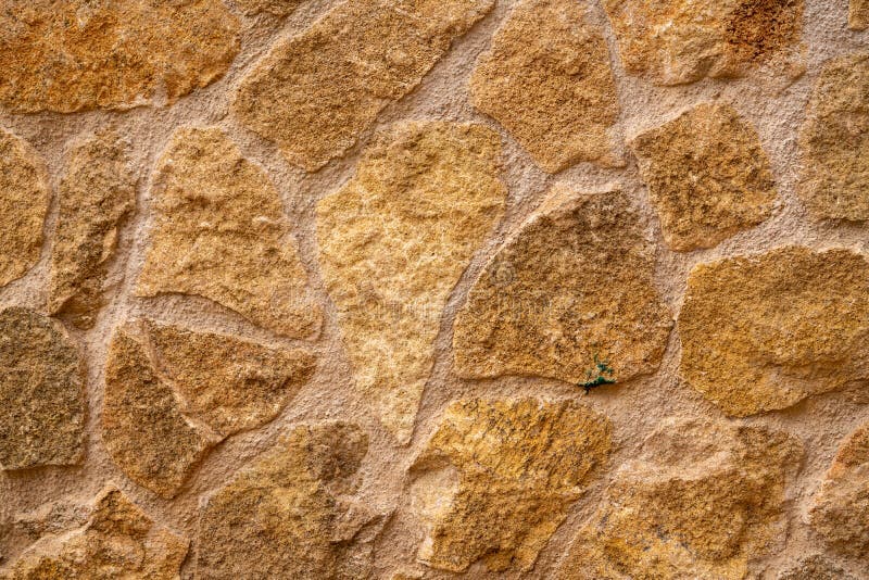 Texture Murale Beige En Pierre Brute Image stock - Image du brique ...