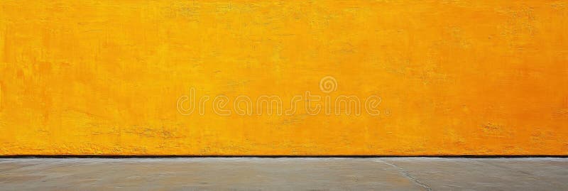 Texture of Mustard Wall with Grey Floor for Abstract Background Stock ...