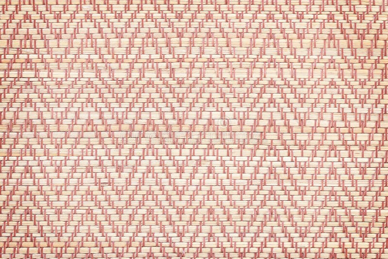 Texture of Native Thai Style Weave Straw Mat Background Stock Photo ...