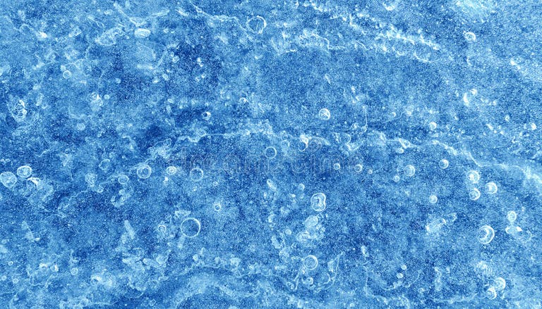Texture of Natural Blue Ice Stock Image - Image of frozen, seasonal ...