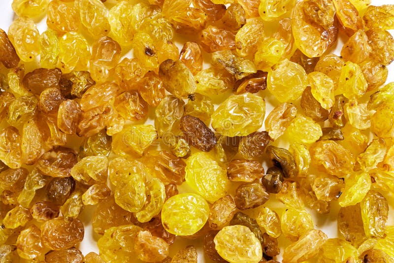 Texture of Natural Fresh Yellow Raisins Stock Photo - Image of dessert ...