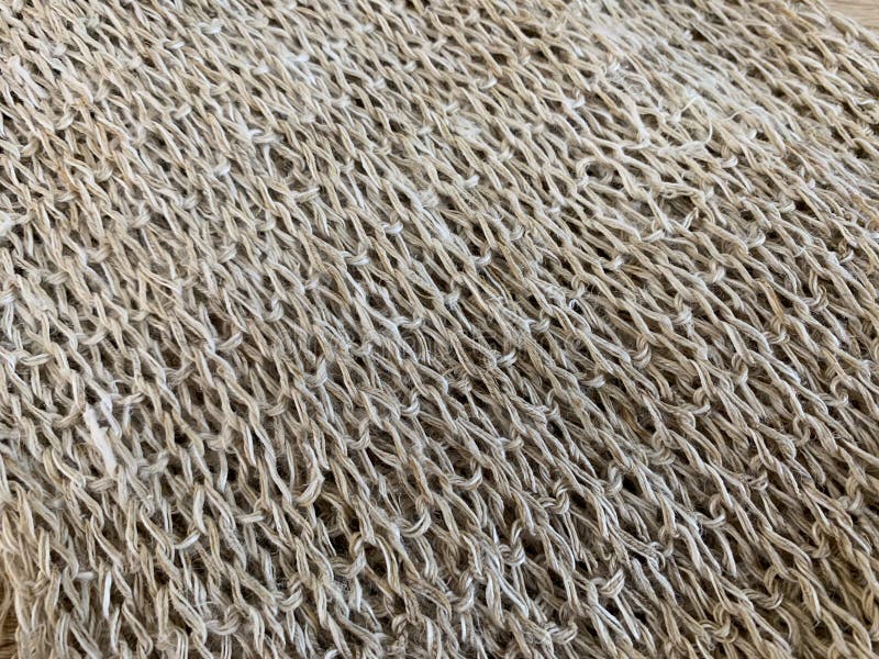 A Texture of Natural Hemp Fabric Pattern As Background and Wallpaper ...