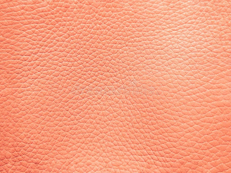 Texture of Natural Leather is a Delicate Peach Shade Stock Image ...