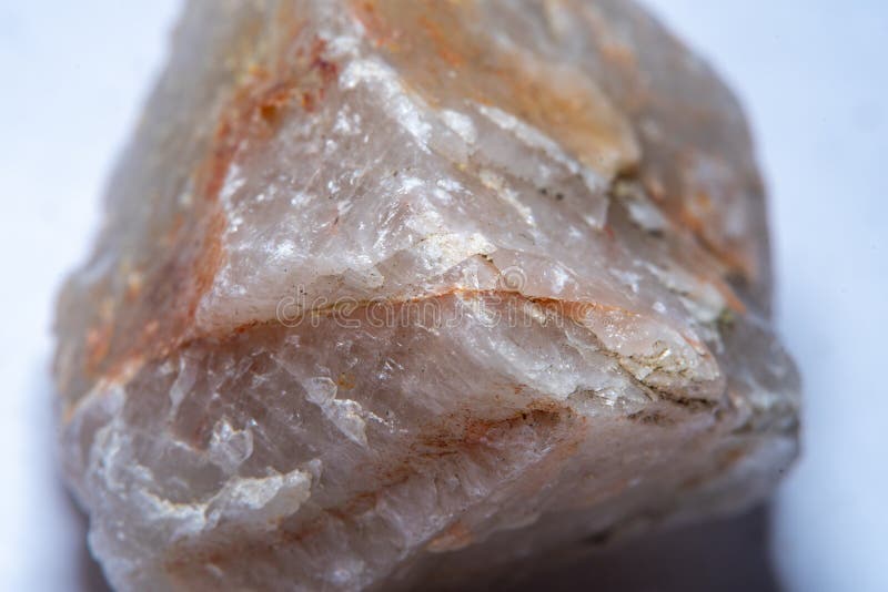 The Texture of Natural Quartz with Chips and Interspersed Stock Image ...