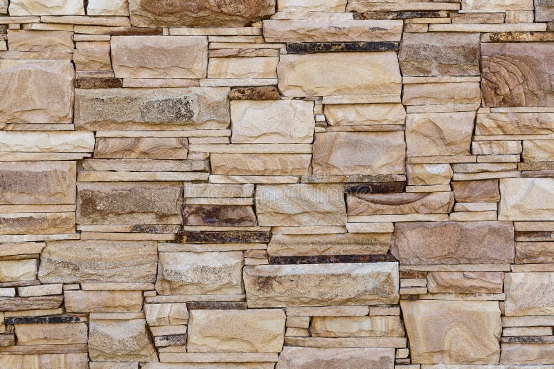 Texture of Natural Sandstone Wall Stock Image - Image of mineral ...