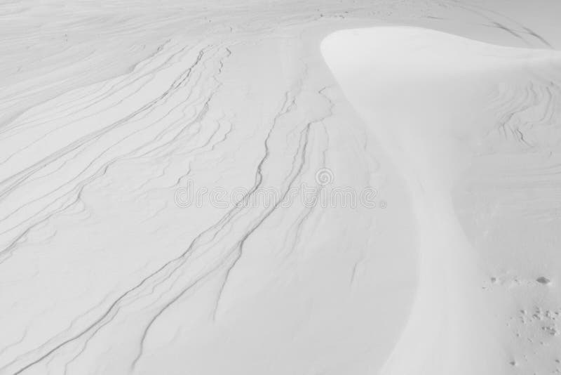 Texture of Natural Snow, Background Stock Photo - Image of closeup ...