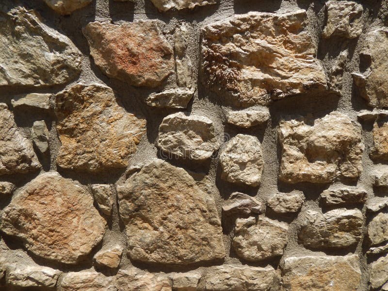The Texture of Natural Stone Stock Photo - Image of exterior, concrete ...