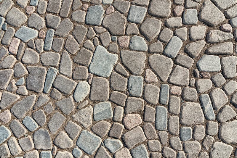 The Texture of Natural Stone Paving, Background. Stock Photo - Image of ...